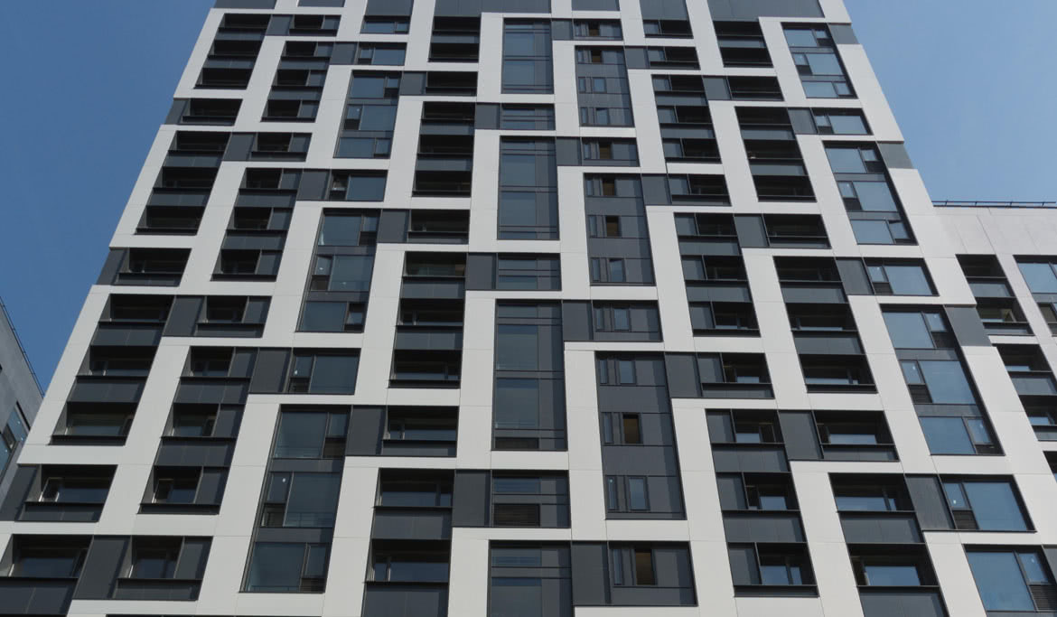 Bildex fasadeplater i aluminium | Alunor Metall AS